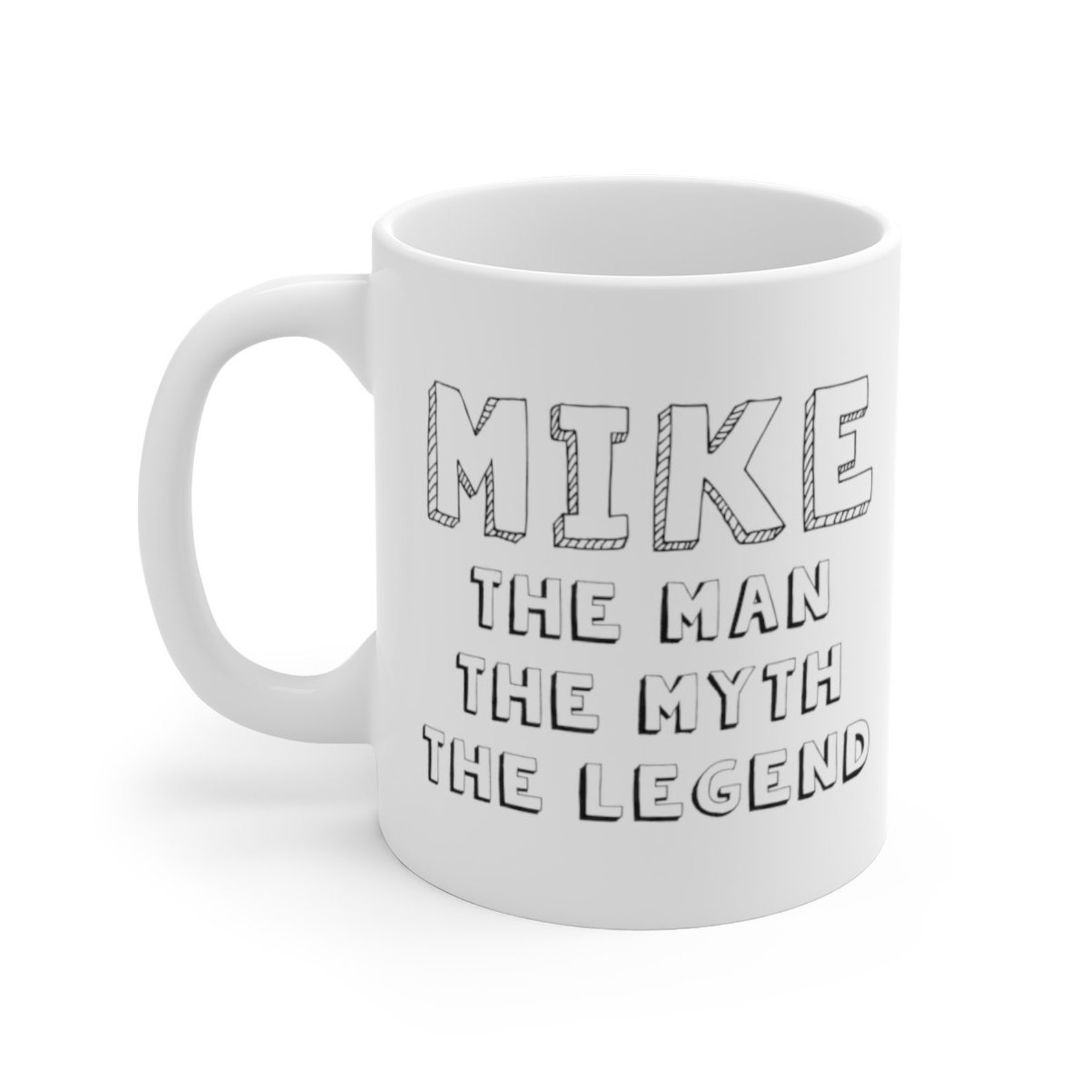 Personalized Man Mug the Myth the Legend Personalized - Etsy