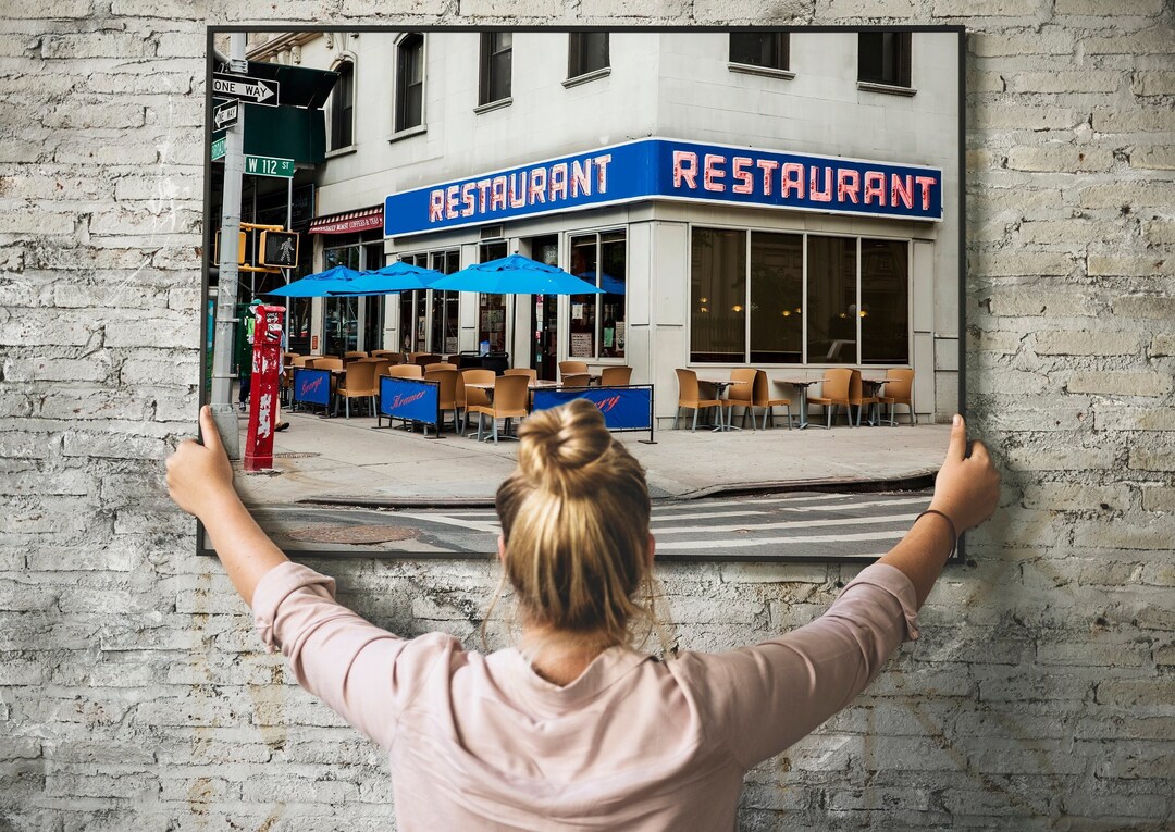 Monk's Cafe Poster Seinfeld Restaurant Diner Kitchen Decor Tribute ...