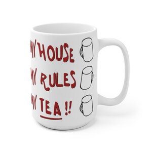 Knives Out Mug - My House, My Rules, My Coffee Mug - Movie Inspired ...