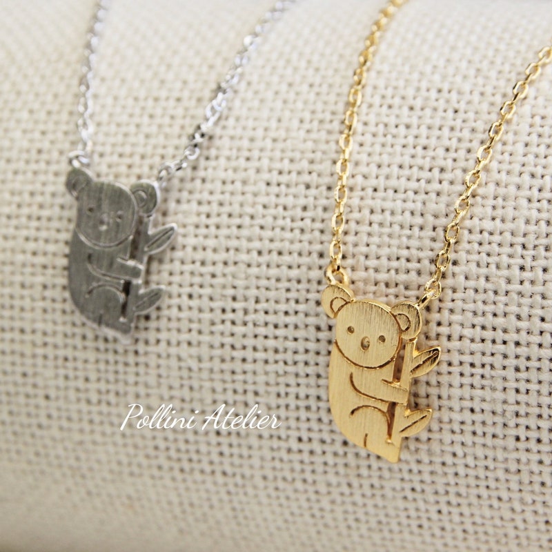 Koala Necklace - Etsy