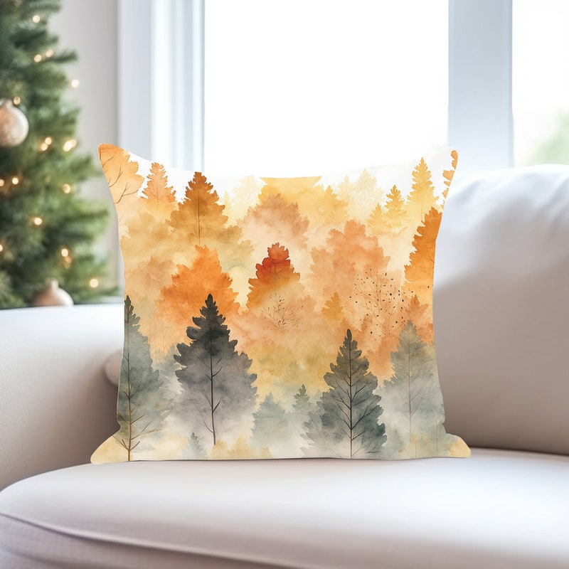 Forest Pillow - Etsy