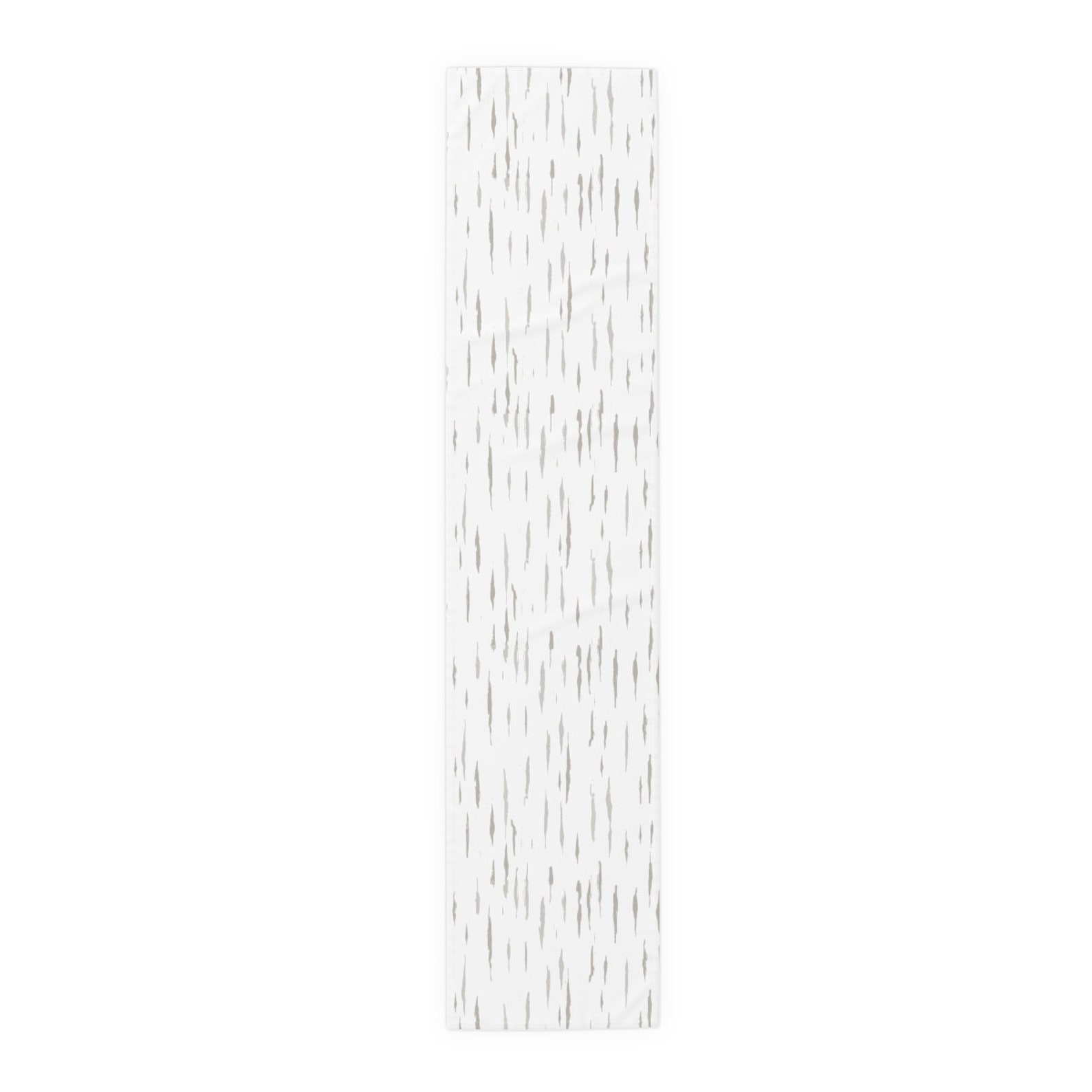 White Birch Bark Pattern Table Runner - Christmas Tree Table Runner ...