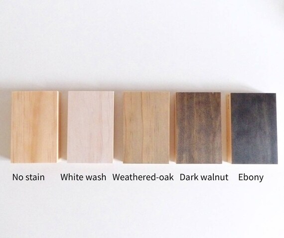 Dark Walnut Stain On Birch