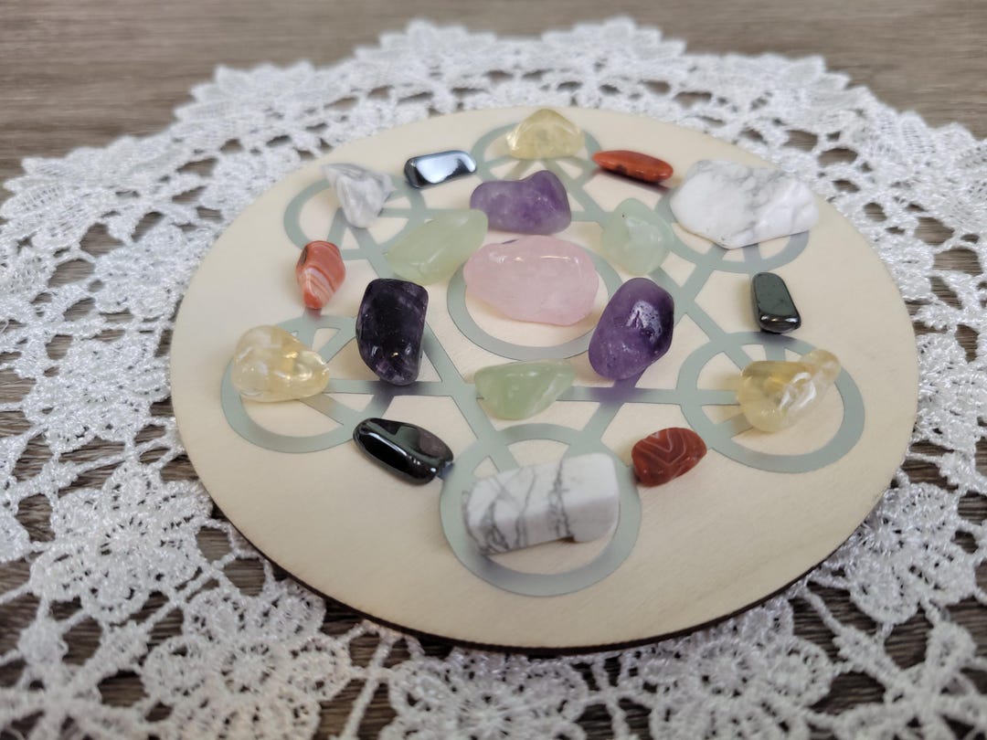 Self-love Mini Crystal Grid - Etsy