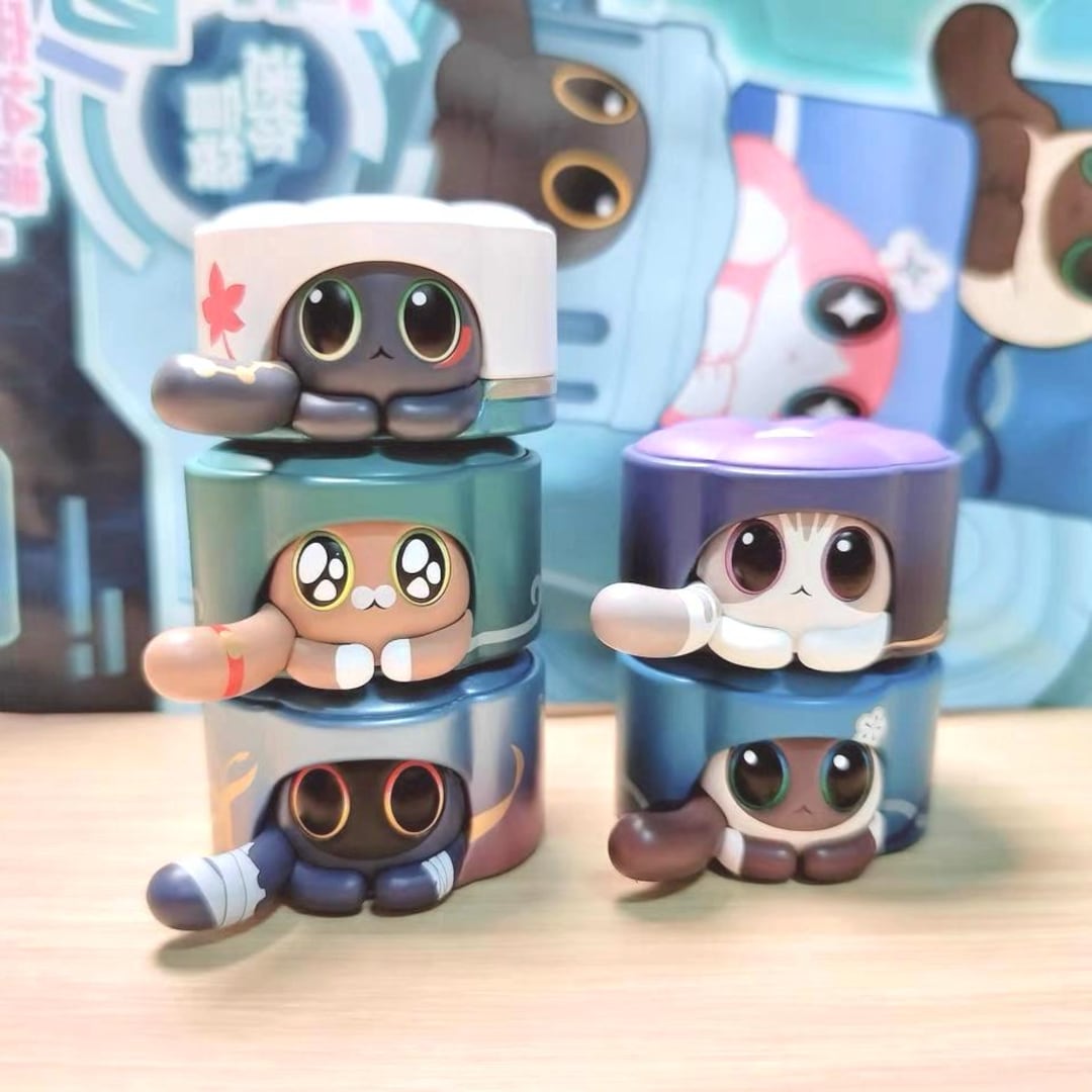 HSR Cat Cake Figures Mystery Bag Random 5pcs/pack Official Merch - Etsy