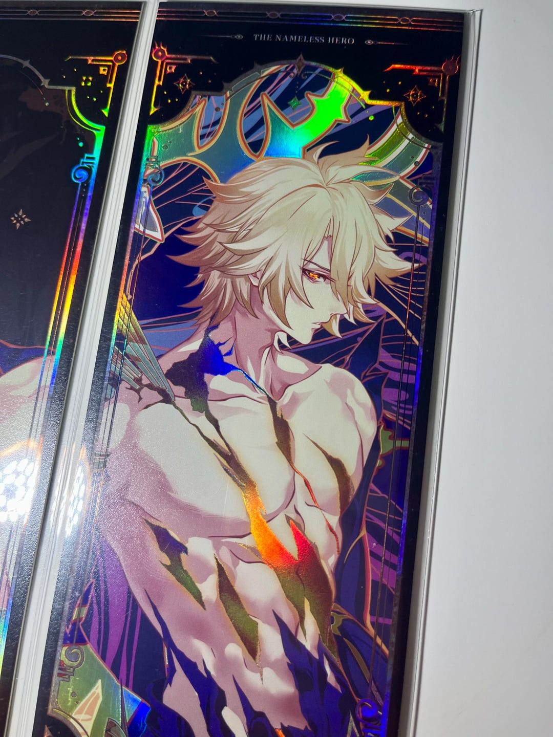HSR Phainon Print Holographic Shining Card Bookmark Double Sided Honkai ...
