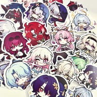 Honkai Star Rail [HSR] Holographic Star Foil Stickers - Etsy
