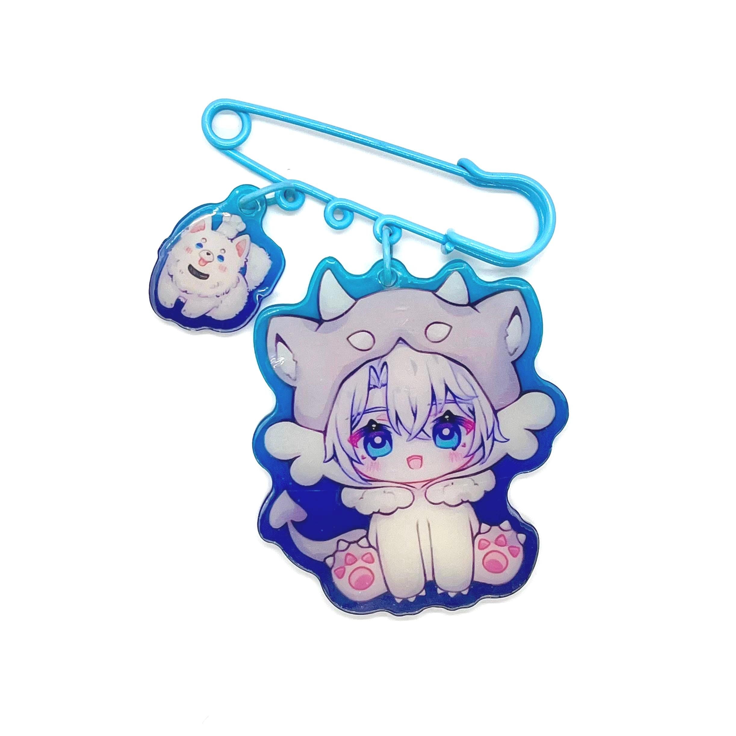 HSR Phainon Anaxa Mydei Chibi Double Sided Acrylic Charms Key Chains ...