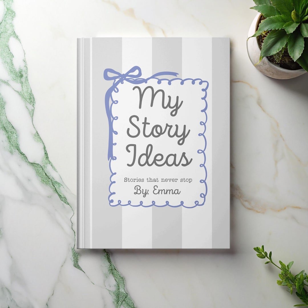 Personalized Kids Writing Gifts Creative Story Ideas Book for Kids ...