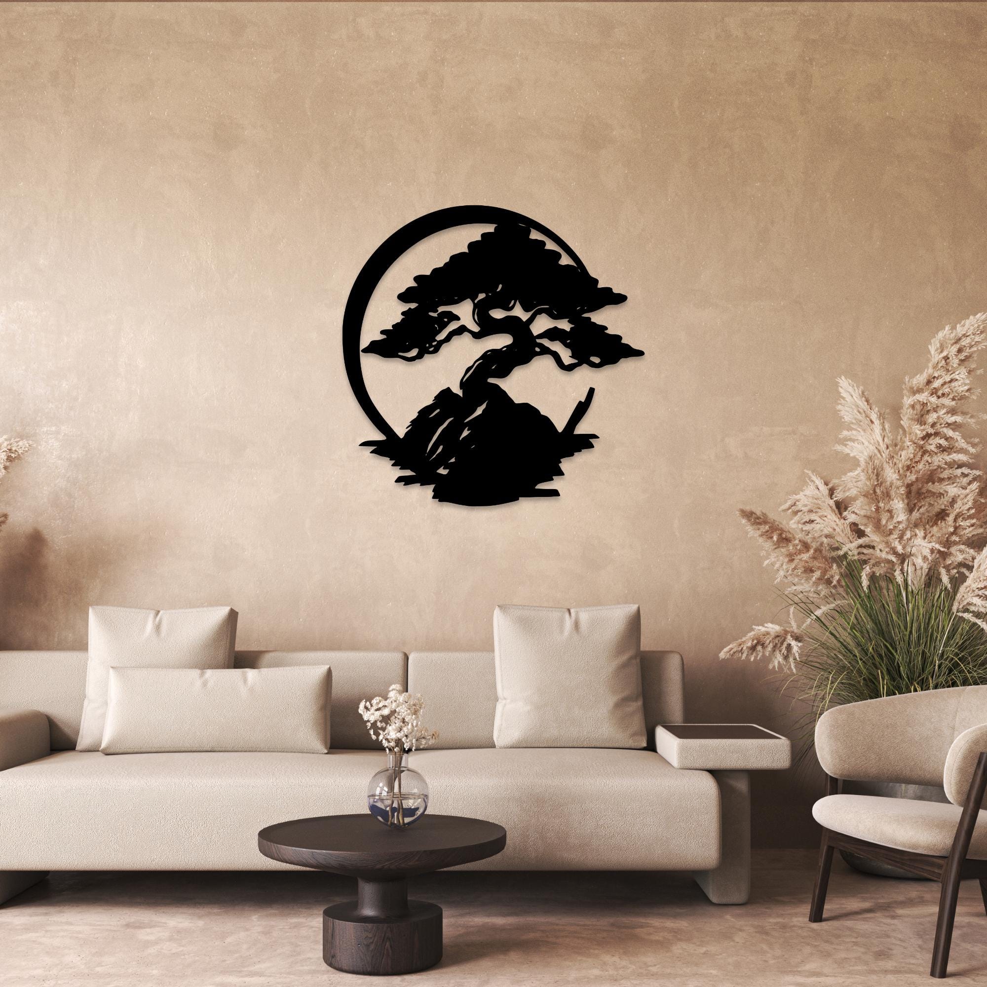 Bonsai Tree Laser Cut Svg Dxf Pdf Files | Bonsai Vector File for Laser ...