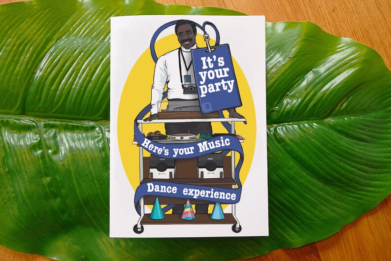 Severance Inspired Card 'it's Your Party. Here's - Etsy UK