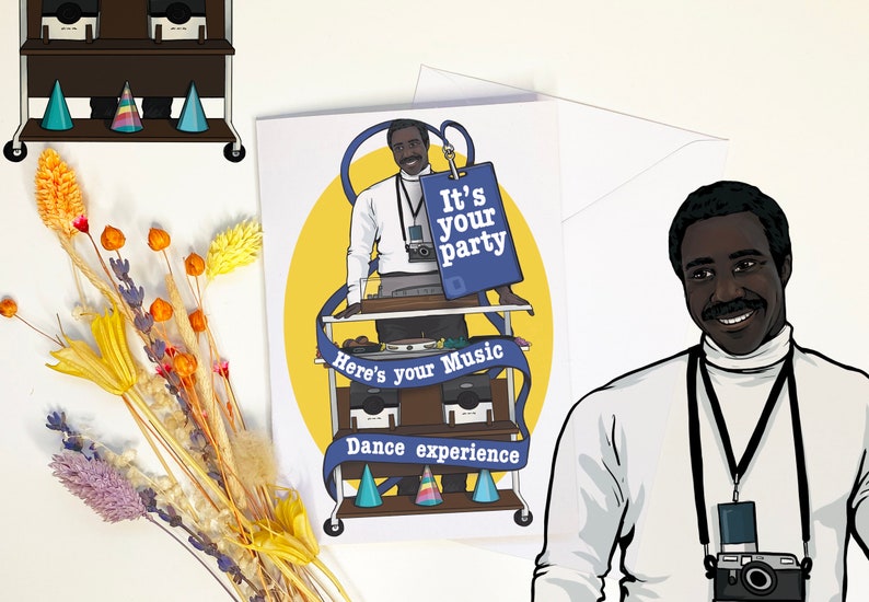 Severance Inspired Card 'it's Your Party. Here's - Etsy UK