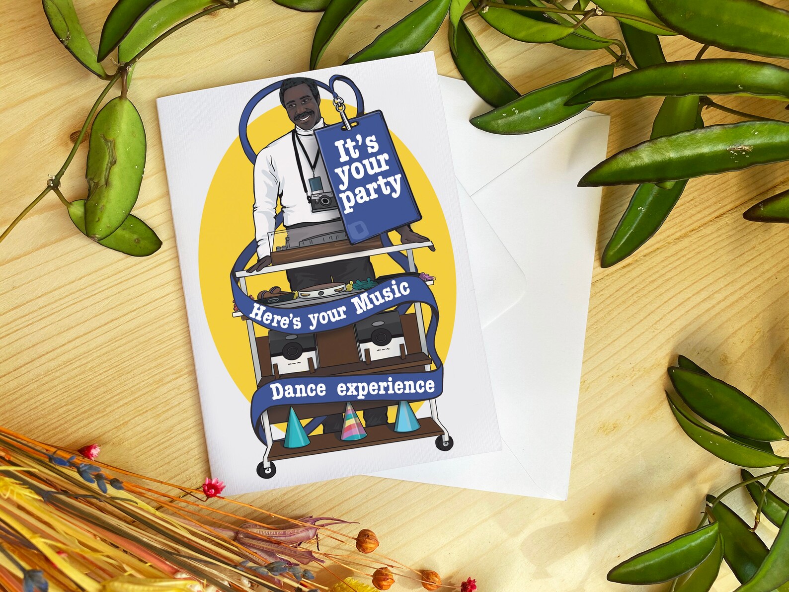 Severance Inspired Card 'it's Your Party. Here's - Etsy UK