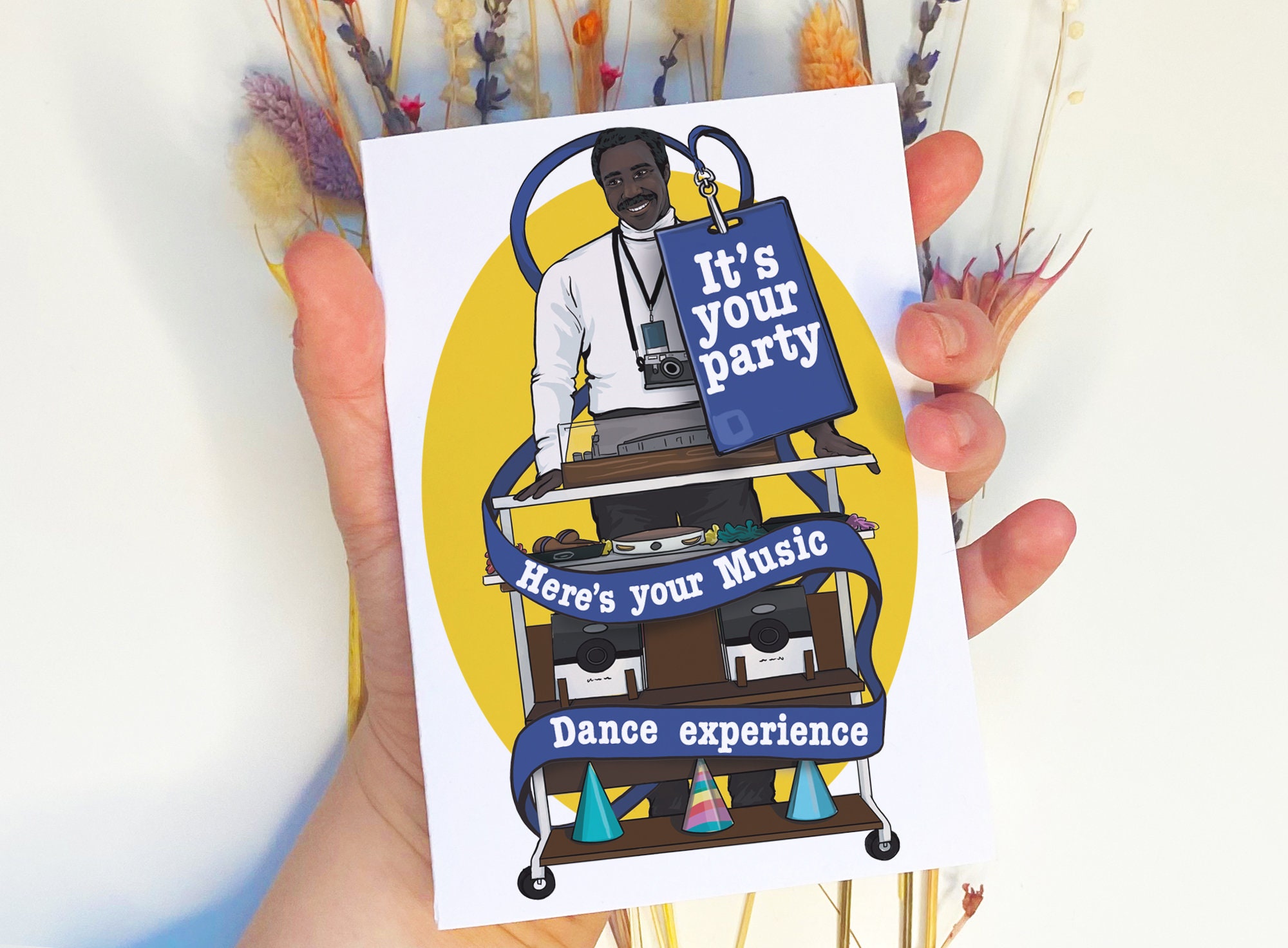 Severance Inspired Card 'it's Your Party. Here's - Etsy UK