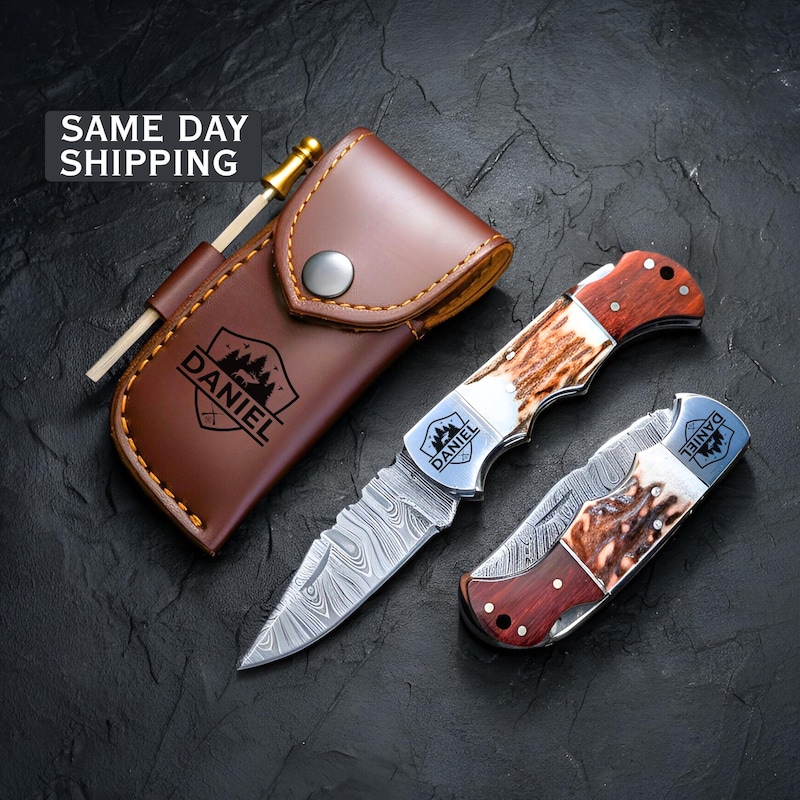 Camp and Hunting Knives - Etsy