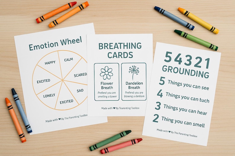 Calm Down Corner Toolkit for Kids – Printable Emotional Regulation ...