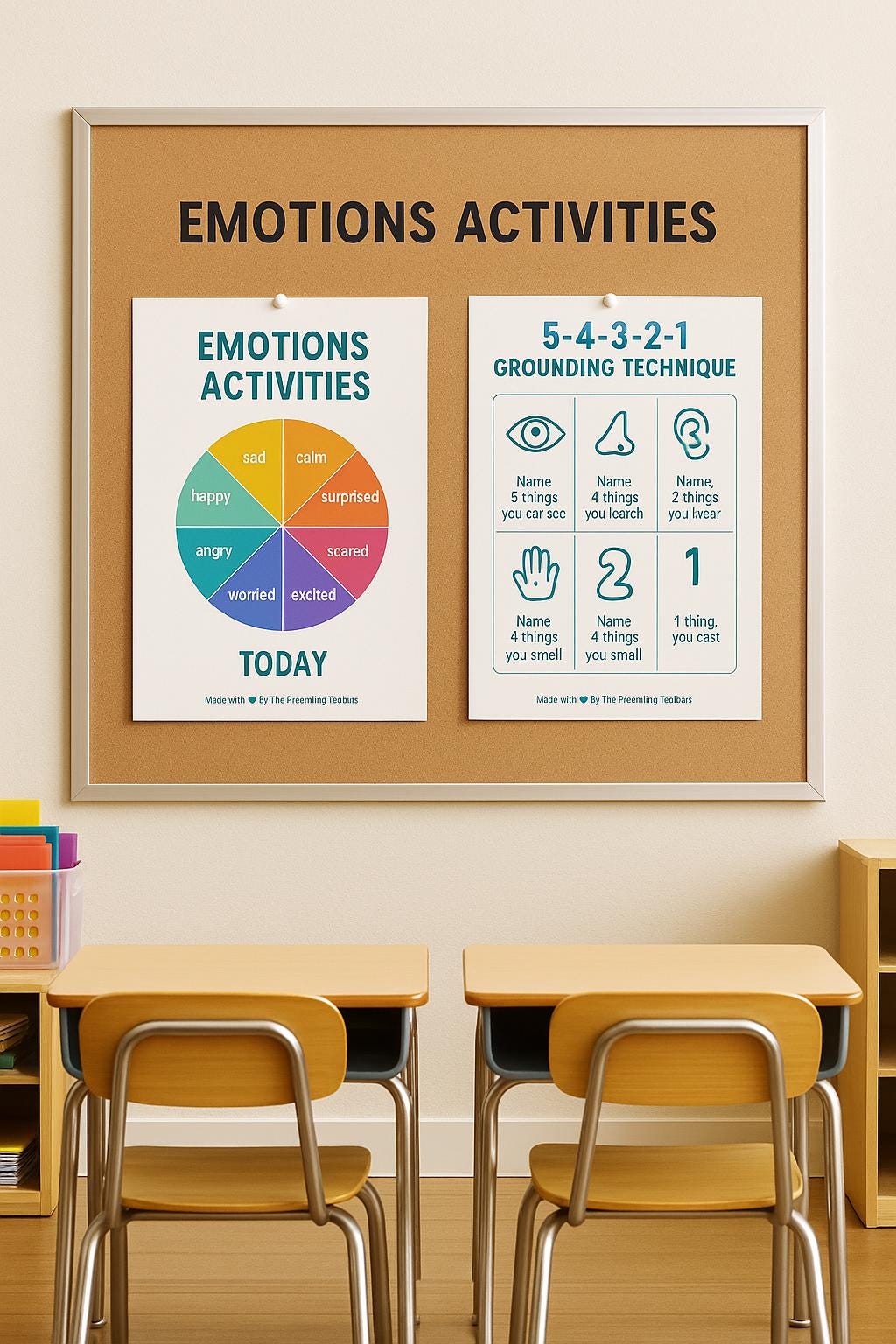 Calm Down Corner Toolkit for Kids – Printable Emotional Regulation ...