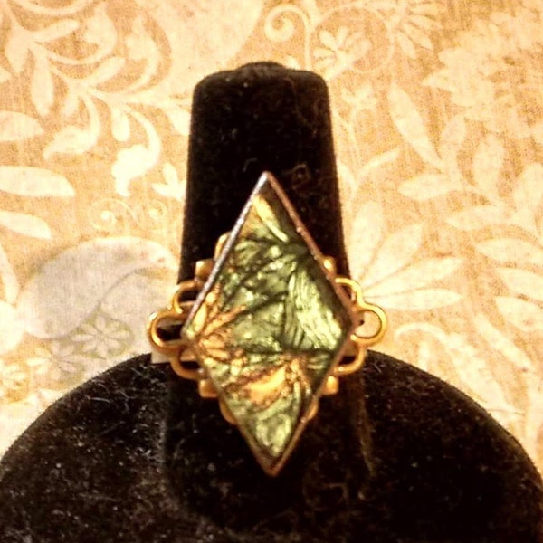 Stained Glass Ring - Etsy