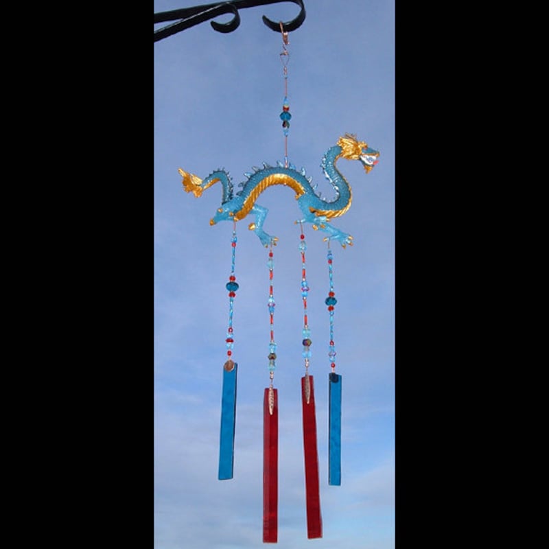 Chinese Glass Wind Chimes - Etsy