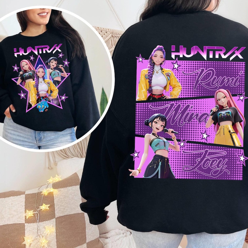 Fuente de letras huntrix de kpop demon hunters - Etsy México