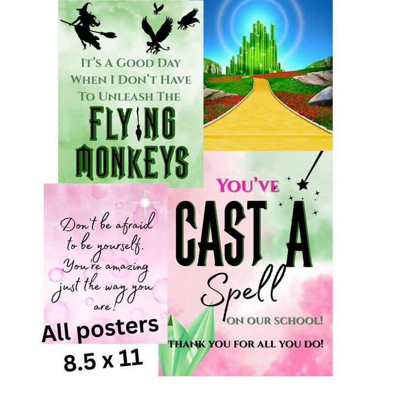 Wicked Theme Teacher Appreciation - Etsy