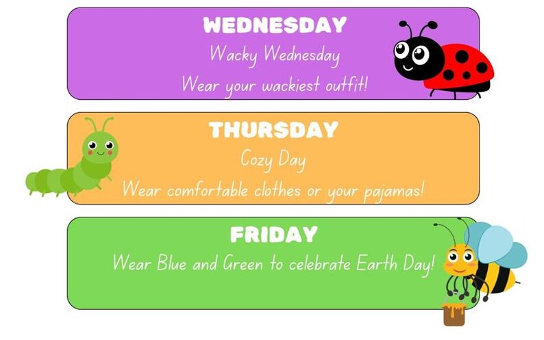 Spring Spirit Week Template - Etsy