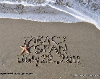 Writing in the sand Names in the Sand .jpeg Download sand | Etsy