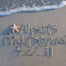 Bride Groom Custom Names Written in the Sand REAL Beach Sand ...