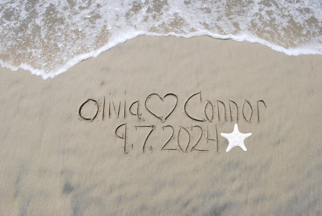 Writing in the Sand - Names in the Sand, .jpeg Download Sand Writing ...