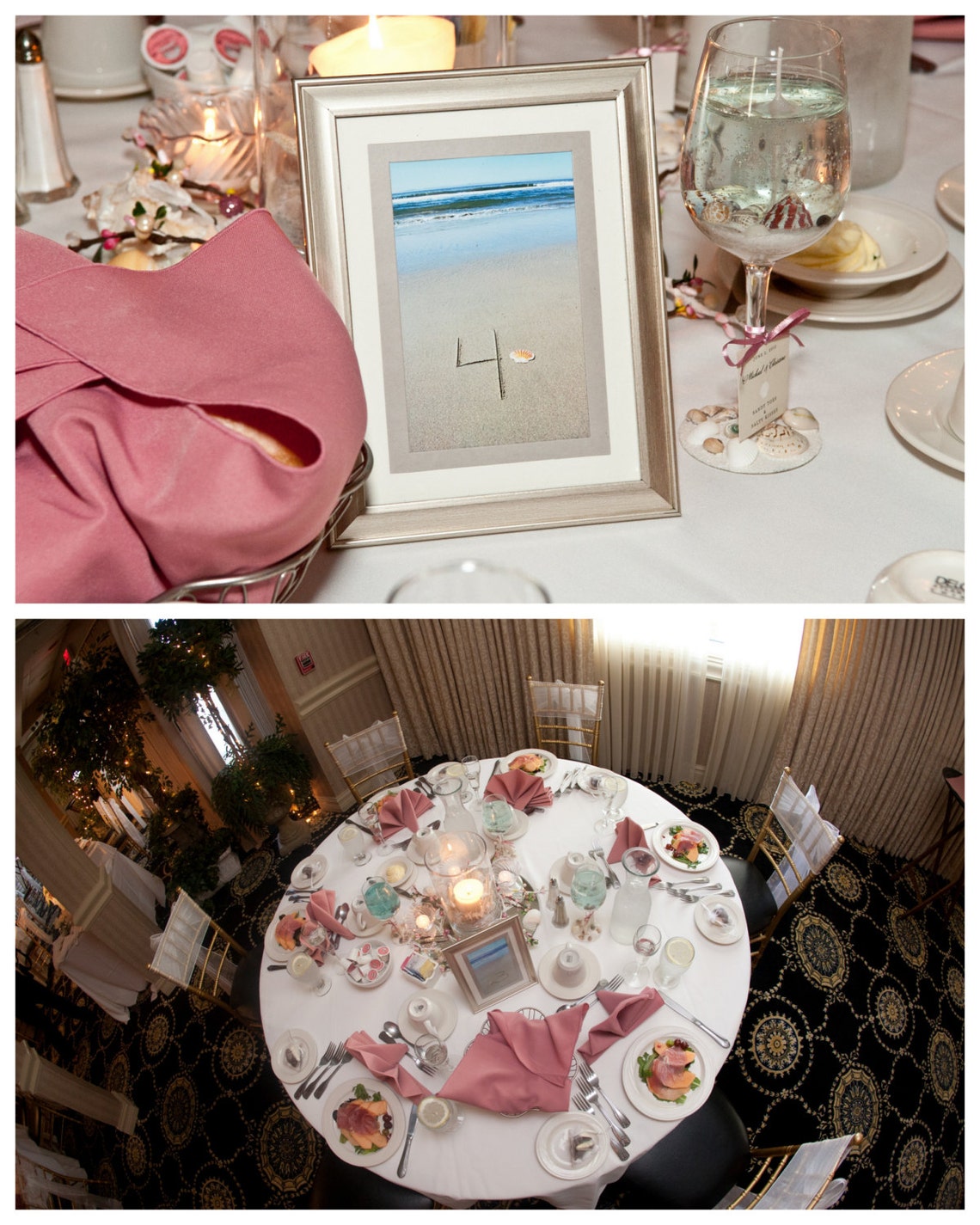 BEACH TABLE Numbers - 1 Thru 10 Written in the Real Beach Sand ...