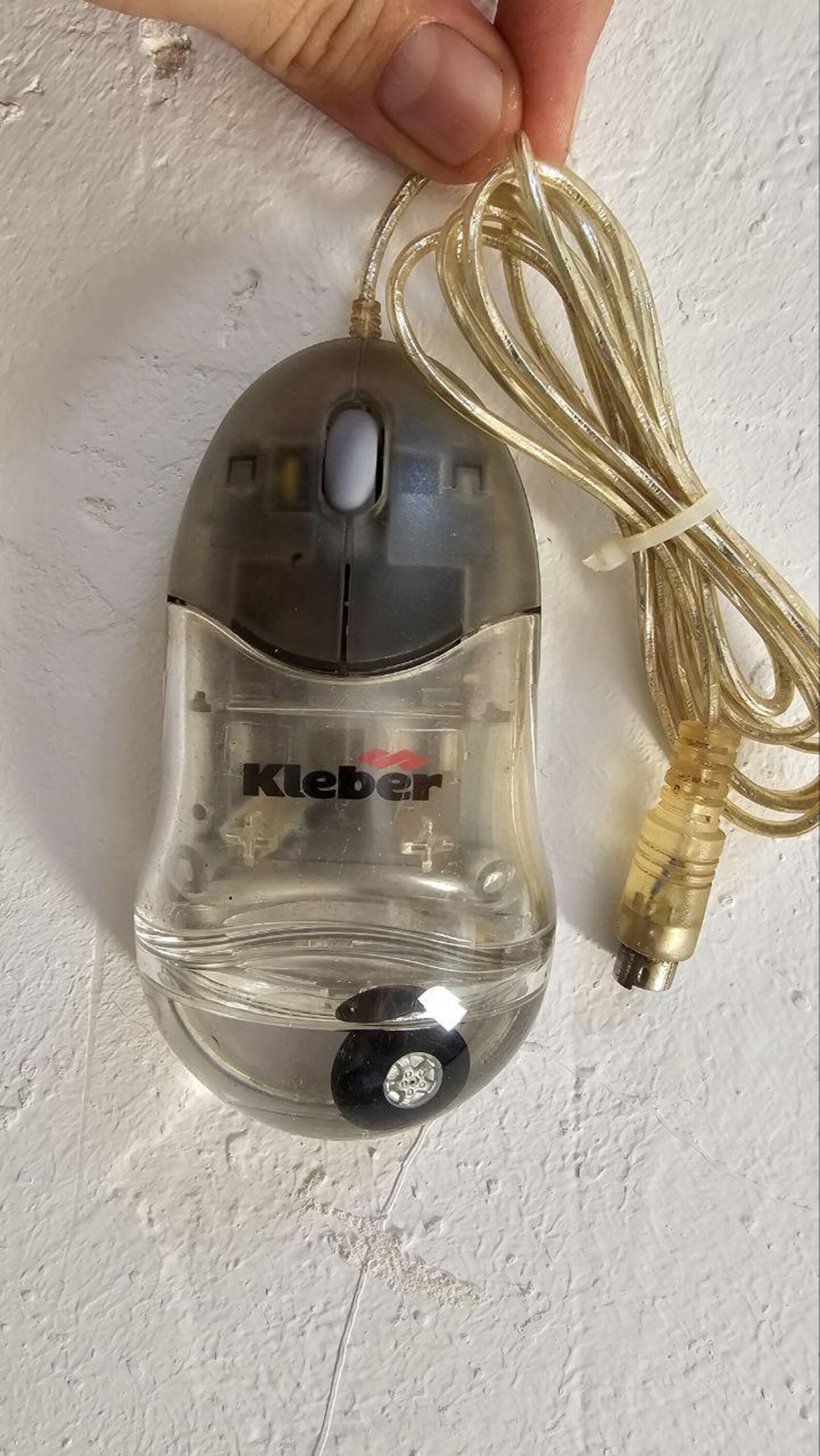Vintage Kleber Floating Tire Mouse – Retro Wired PC Mouse With Clear ...