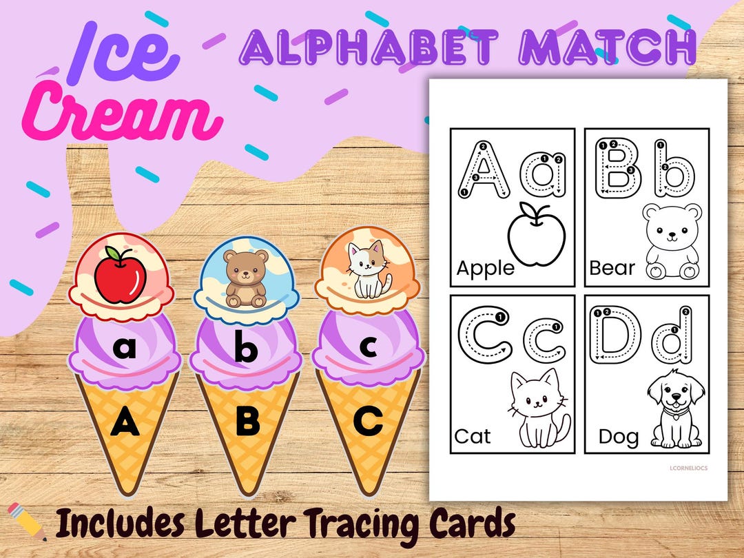 Alphabet Match Preschool, Preschool Curriculum, Busy Book Printable ...