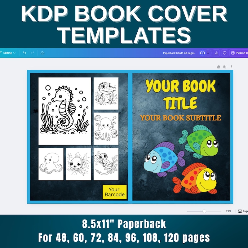 8.5 X 11 Book Covers - Etsy