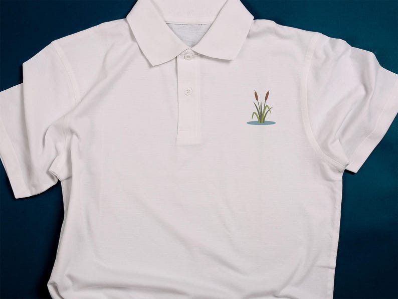 Cattails Machine Embroidery Design Set, Marsh Reed Pond Plants ...