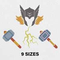 Superhero 'marvel' Embroidery Machine File - Etsy