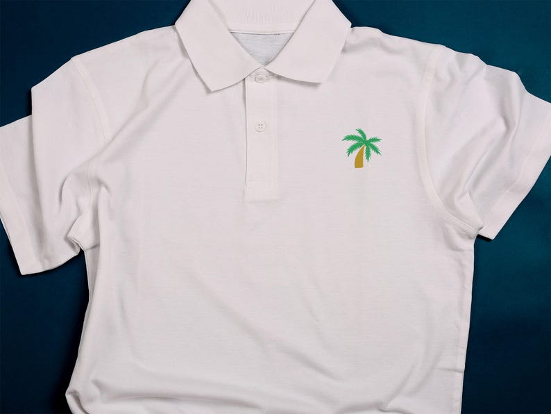 Mini Palm Tree Embroidery Design: Tree Set (digital Download) - Etsy