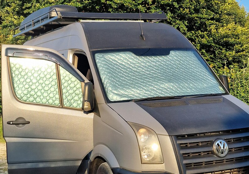 Sprinter & Crafter Thermal Blinds – Windscreen, Magnetic Driver and ...