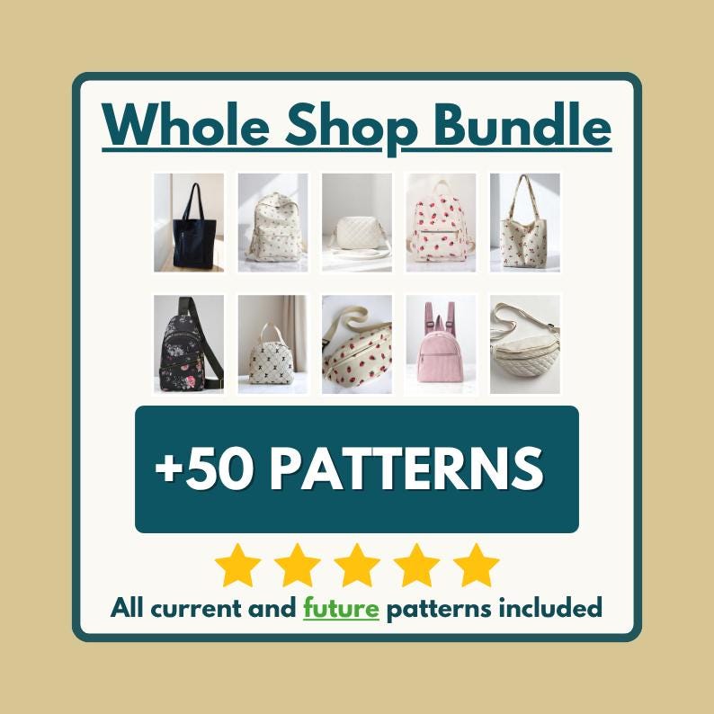 Backpack Sewing Pattern | Bag Pattern | Beginner Pattern | Easy ...