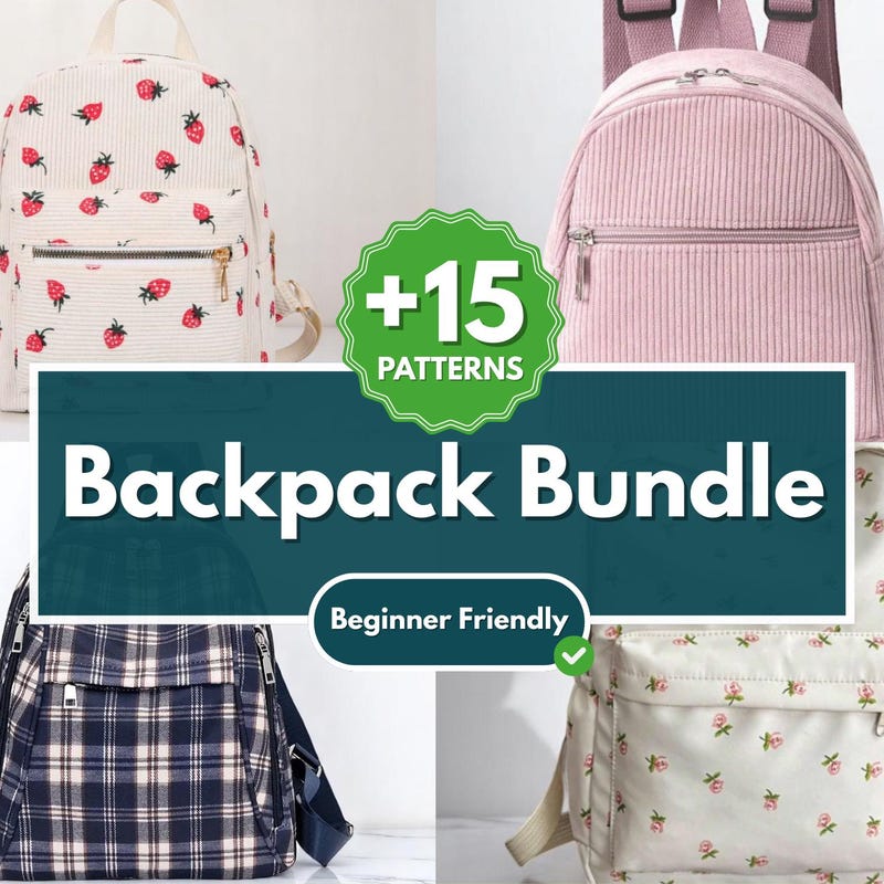 Backpack Pattern - Etsy