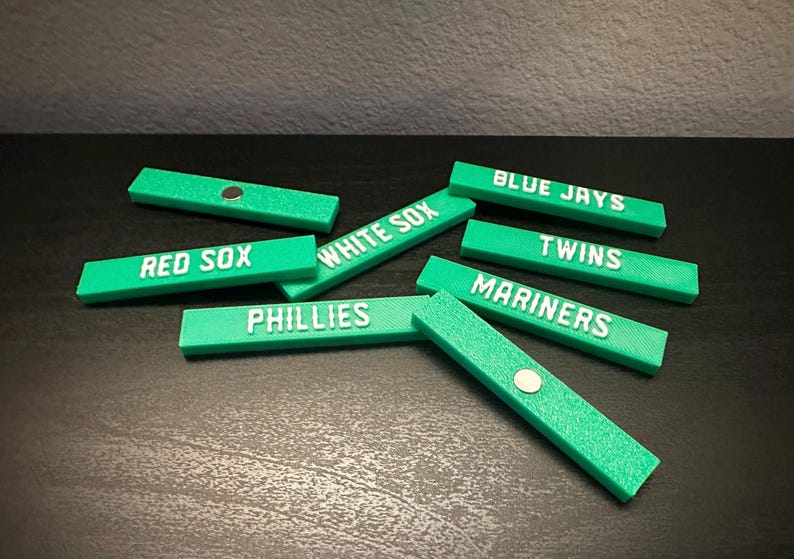 MLB Major League Baseball Standings Board Division Leaderboard ...