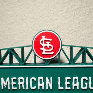 MLB Major League Baseball Standings Board Division Leaderboard Scoreboard Stand for Office Desk ...