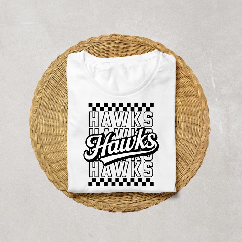 Hawks Mascot Svg, Mascot Shirt Design, Mascot Shirt Team, School Spirit ...