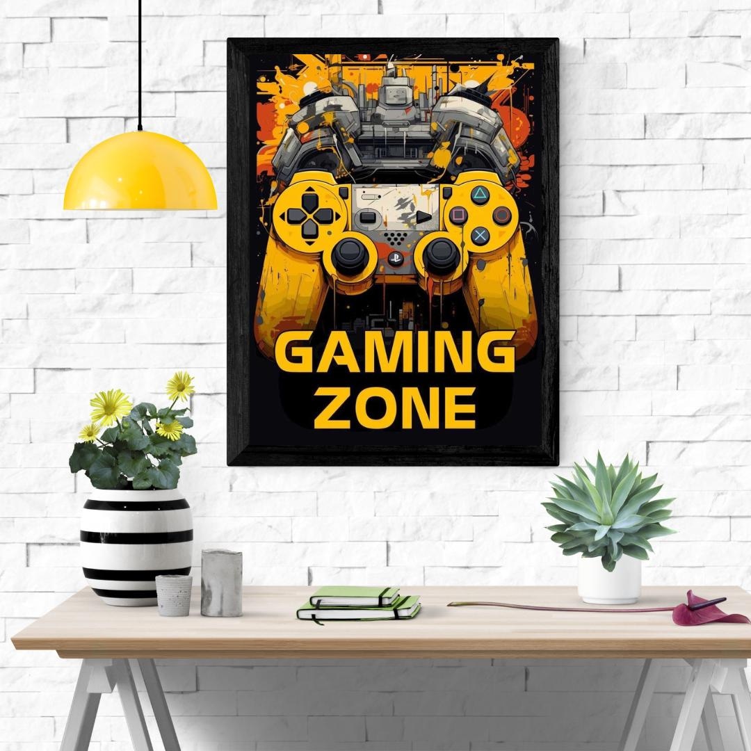 Gaming Zone Poster - Etsy