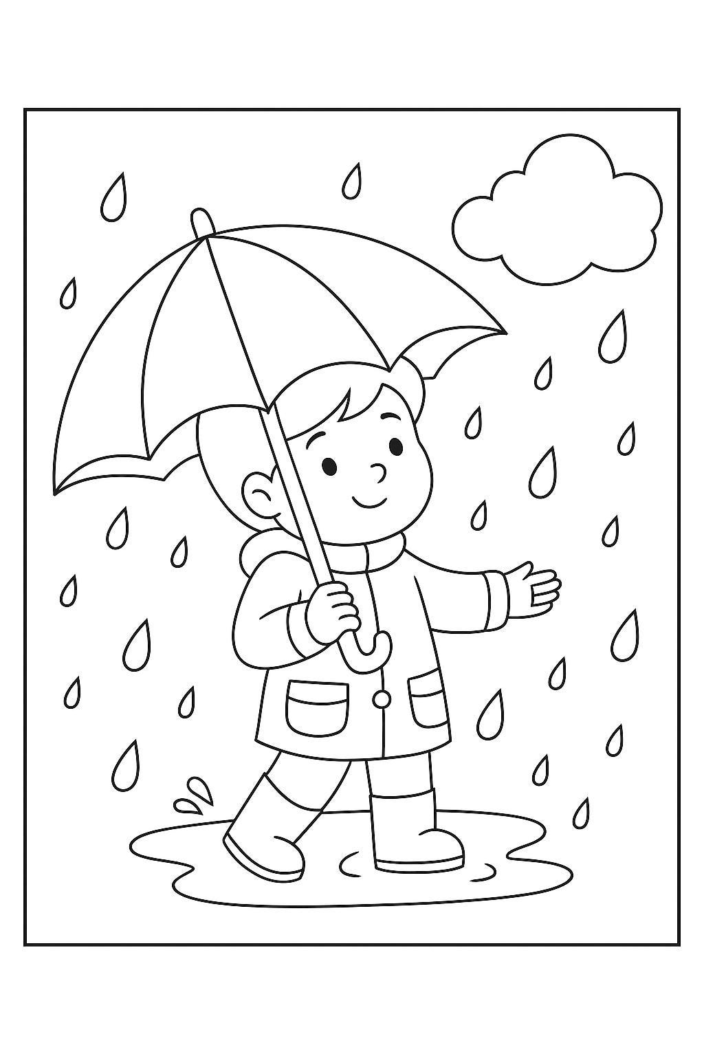 Four Seasons Coloring Book for Kids – Spring, Summer, Fall, Winter Fun ...