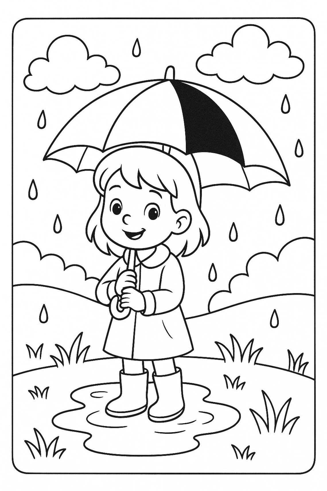 Four Seasons Coloring Book for Kids – Spring, Summer, Fall, Winter Fun ...