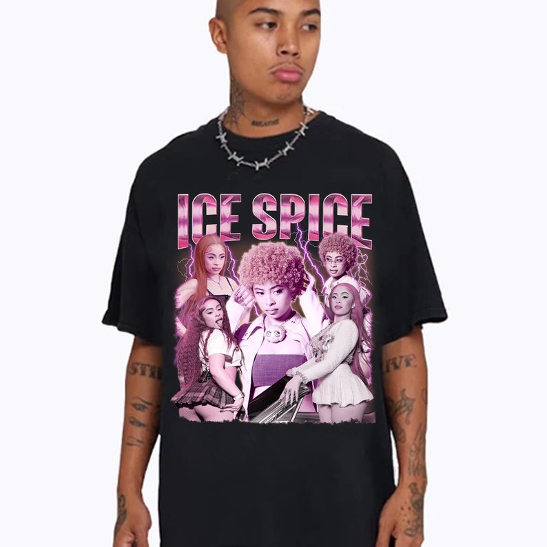 Ice Spice Bootleg 90s Vintage T-shirt, Ice Spice Concert Music 2024 ...