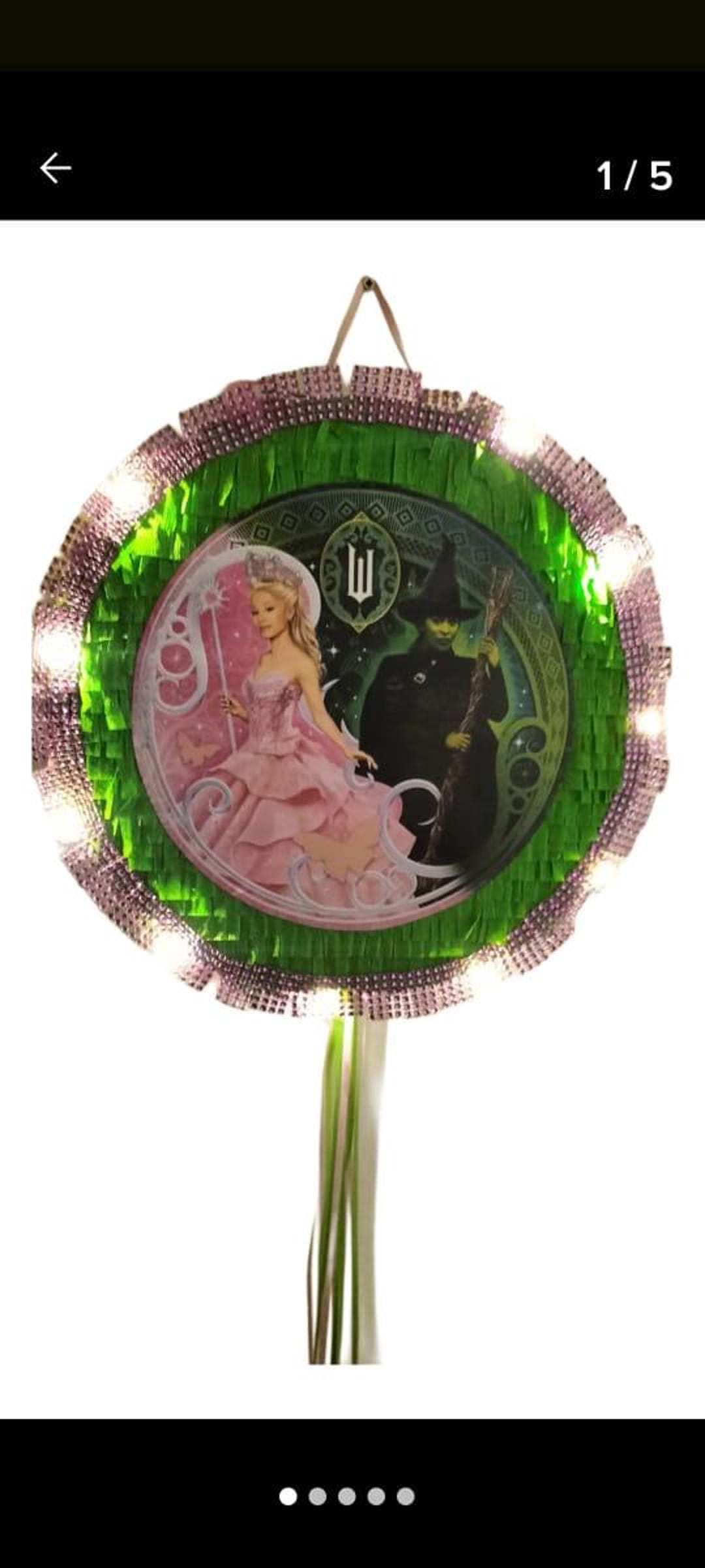 Birthday Party Pinata Wicked Light Pull String - Etsy