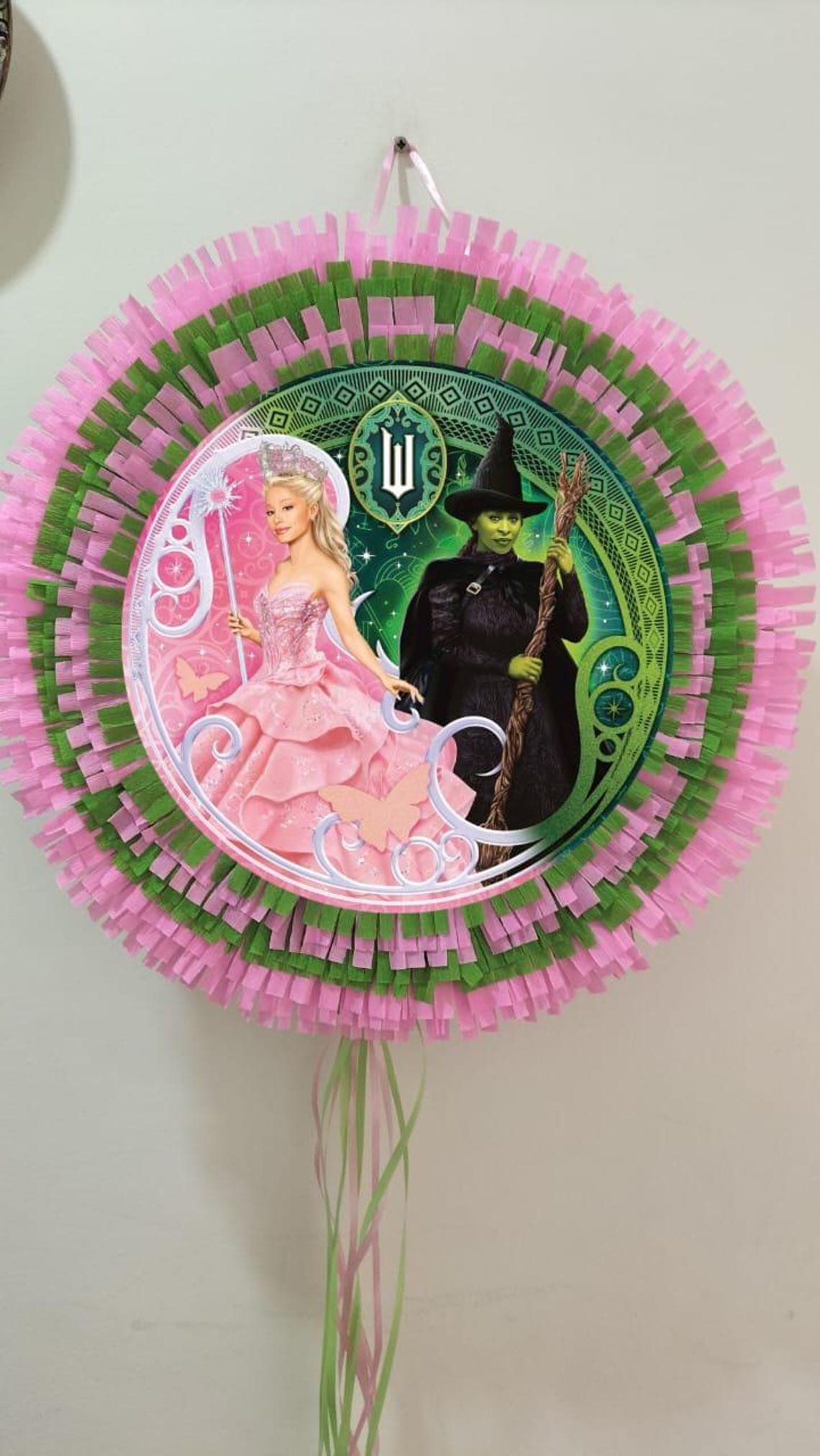 Birthday Party Pinata Wicked Pull String - Etsy