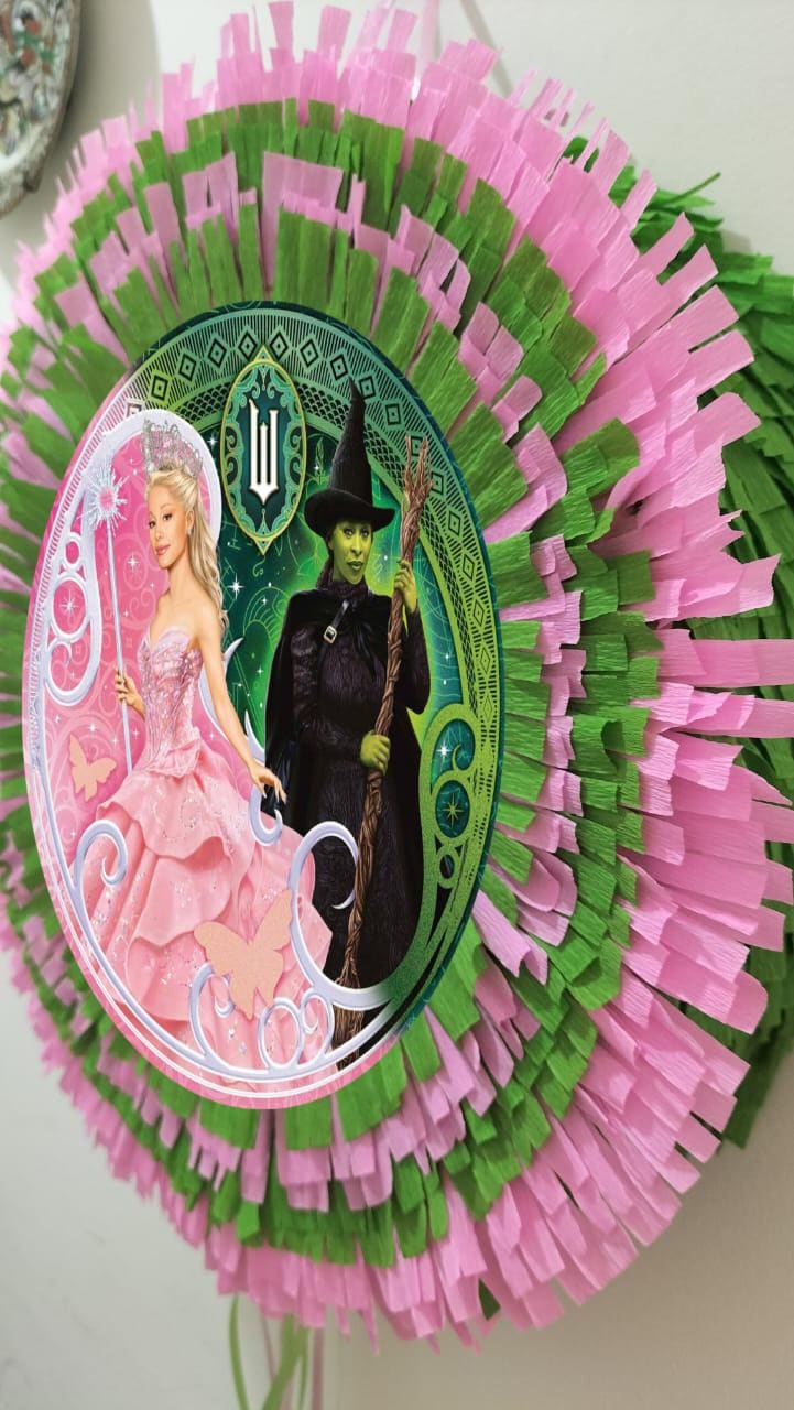 Birthday Party Pinata Wicked Pull String - Etsy