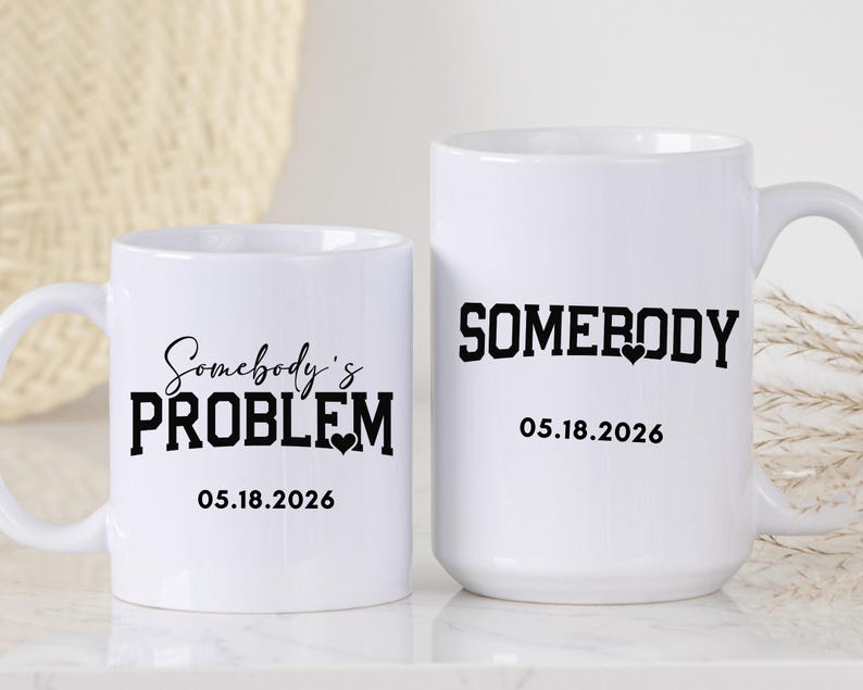 Custom Funny Couples Mugs, Funny Couple Matching Coffee Cup, Best ...